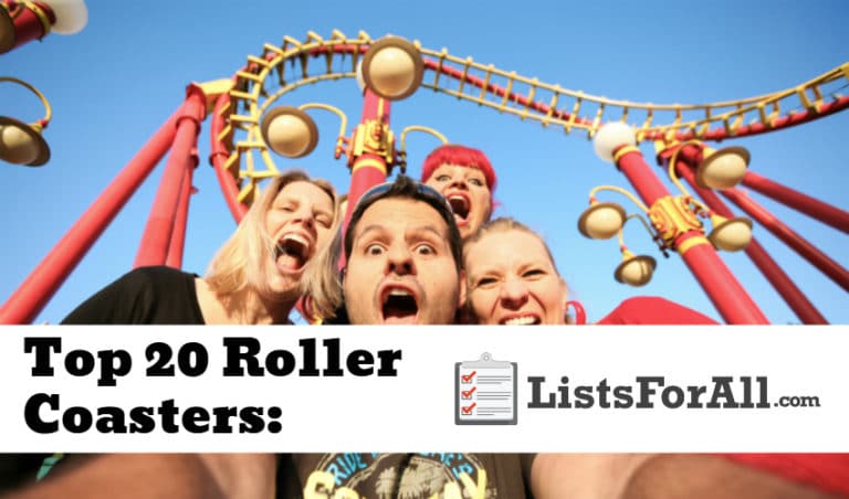 Best Roller Coasters: The Top 20 List - ListsForAll.com