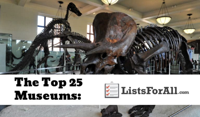 Best Museums in the World: The Top 25 List - ListsForAll.com