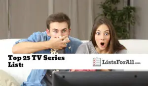 Best TV Series: The Top 25 List - ListsForAll.com