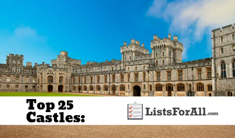 Best Castles in the World: The Top 25 List - ListsForAll.com
