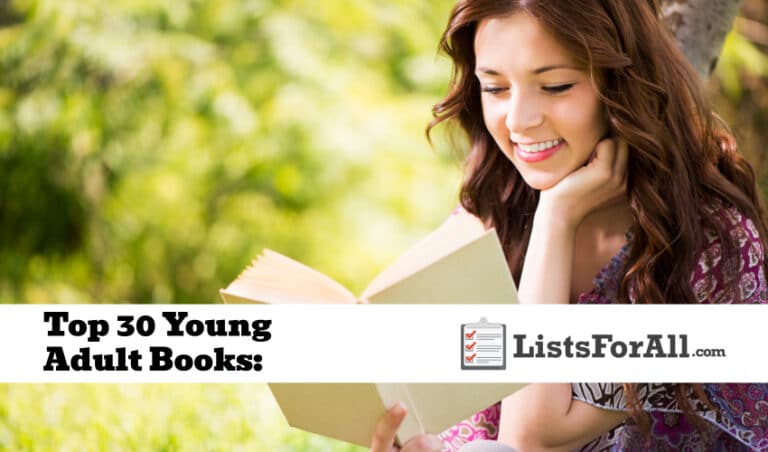 Best Young Adult Books: The Top 30 List - ListsForAll.com