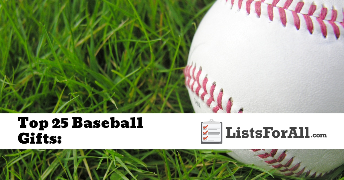 Best Baseball Gifts: The Top 25 List - ListsForAll.com