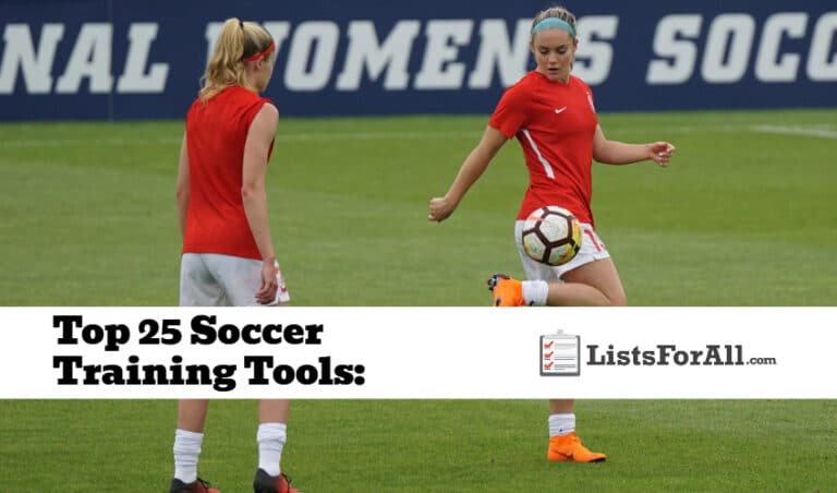 Best Soccer Training Tools: The Top 25 List - ListsForAll.com