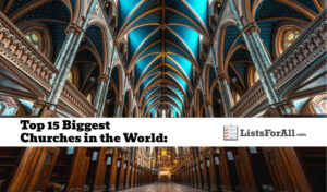 Biggest Churches in the World: The Top 15 List - ListsForAll.com