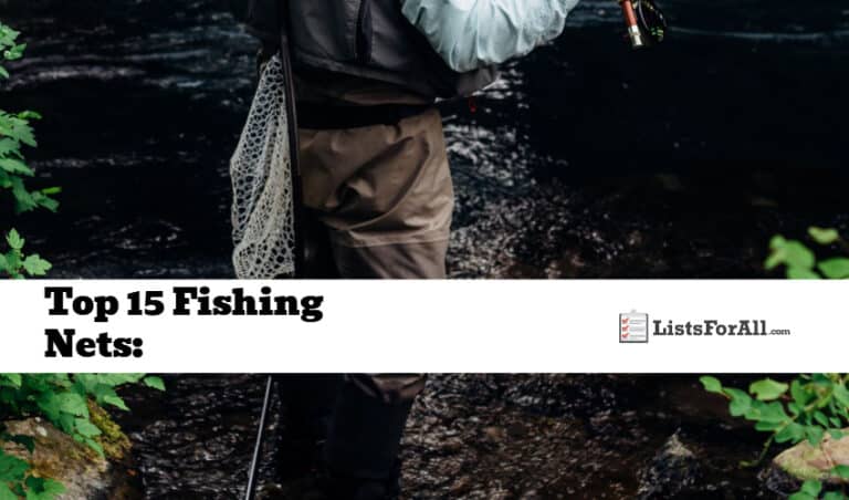 Best Fishing Nets: The Top 15 List - ListsForAll.com