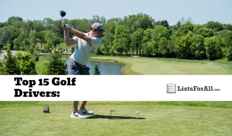 Best Golf Drivers: The Top 15 List - ListsForAll.com