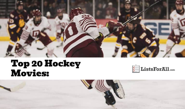 Best Hockey Movies: The Top 20 List - ListsForAll.com