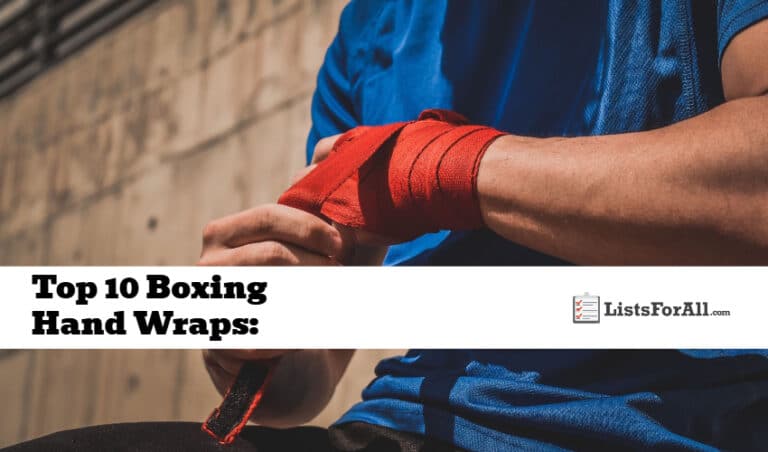 Best Boxing Hand Wraps: The Top 10 List - ListsForAll.com