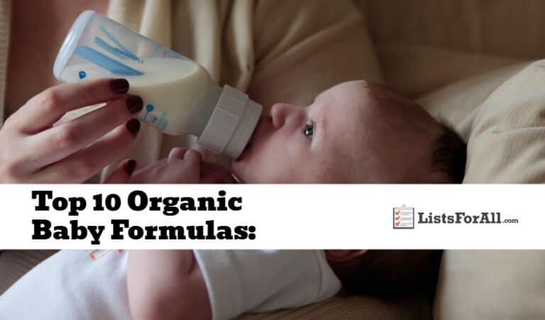 Best Organic Baby Formulas: The Top 10 List - ListsForAll.com